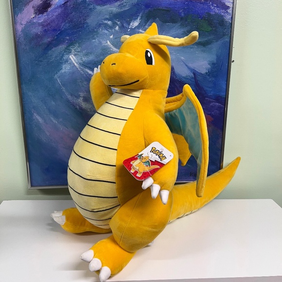 Pokemon | Toys | 24 Pokmon Dragonite Xl Plushie Stuffed Animal Jazwares ...
